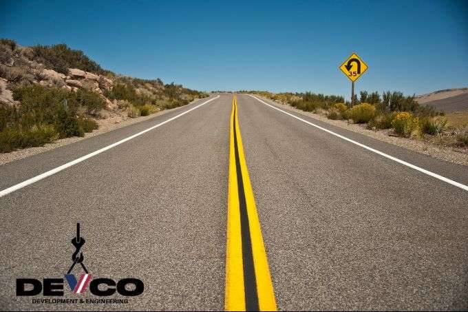 Roadway Striping Walnut - DEVCO Development and Engineering