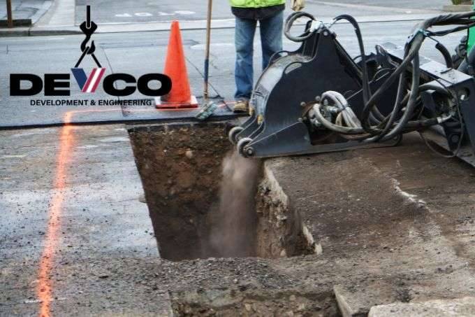 Utility Trenching Avalon - DEVCO Development and Engineering